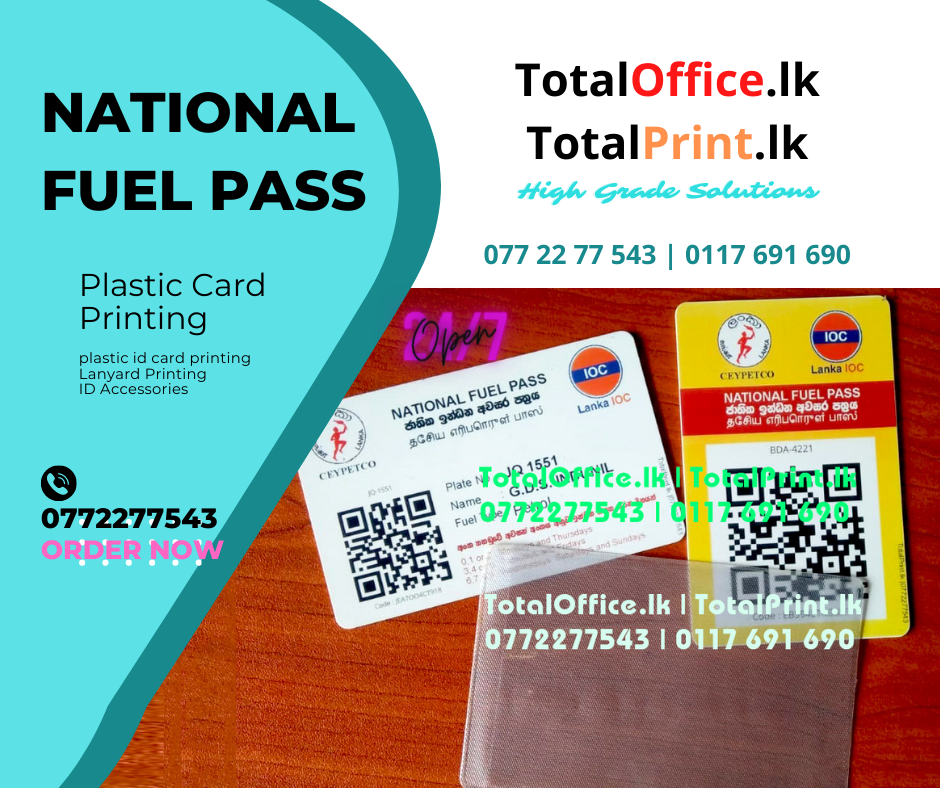 National Fuel Pass,fuel Crisis, PVC, card